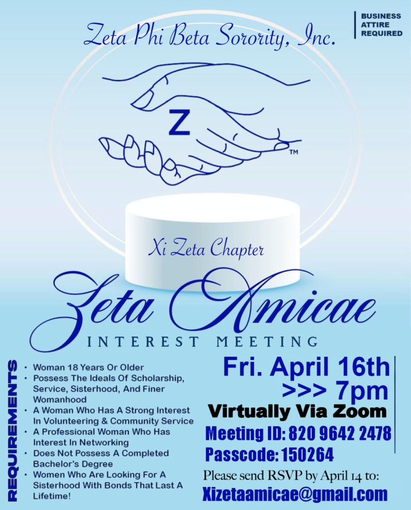 Events for March 2026 – Xi Zeta Chapter, Zeta Phi Beta Sorority ...